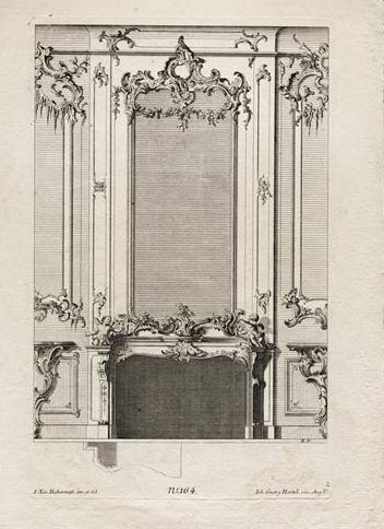 Rocaille ornament and Rococo style