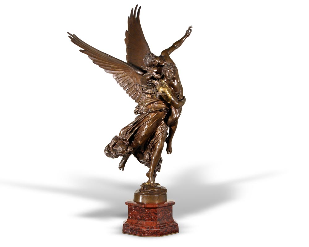 Antonin MERCIE et Ferdinand BARBEDIENNE - Gloria Victis - Sculpture