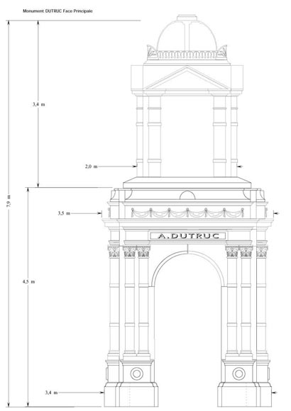 Mausoleum. - Monumental and structures