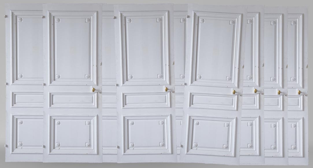 Set of 12 single doors in the Regency style - Doors