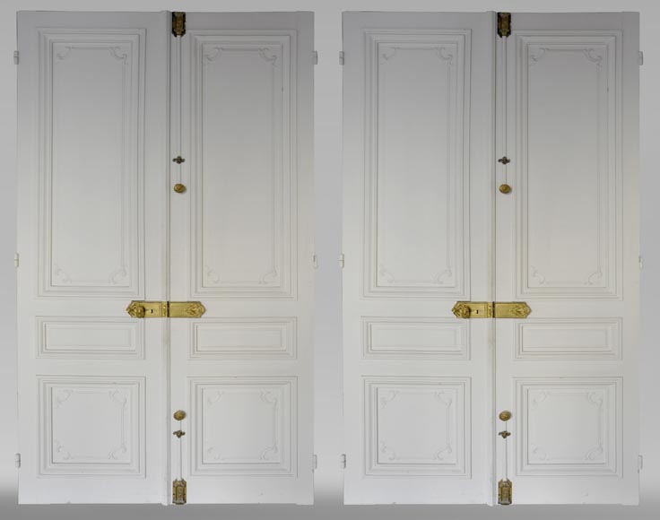Two antique double doors in the Regency style - Doors