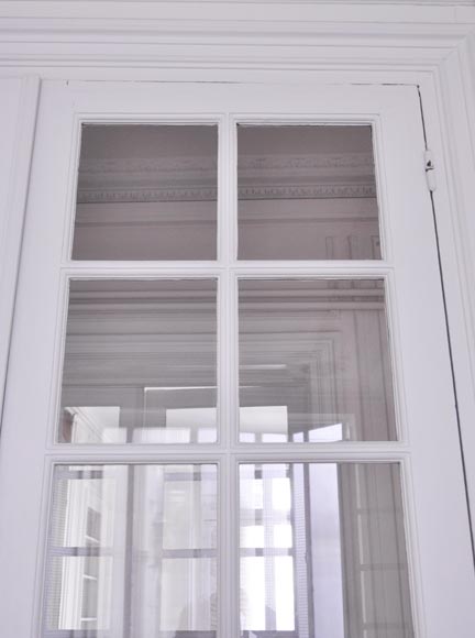 Set of 4 double door with small windows - Doors