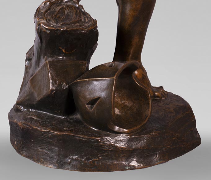 Alfred Désiré LANSON (1851-1938) - Jason et la Toison d'or - Sculpture