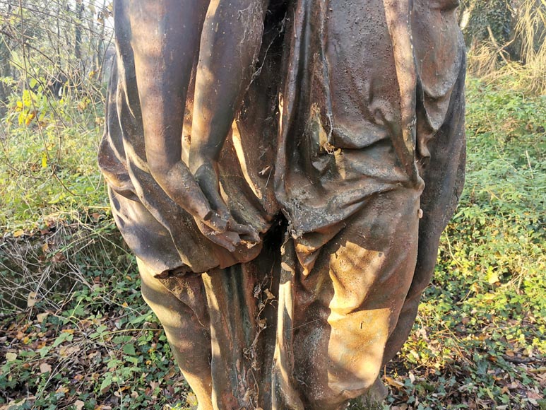 DUCEL from Germain PILON, Cast iron fountain “the Three graces ...