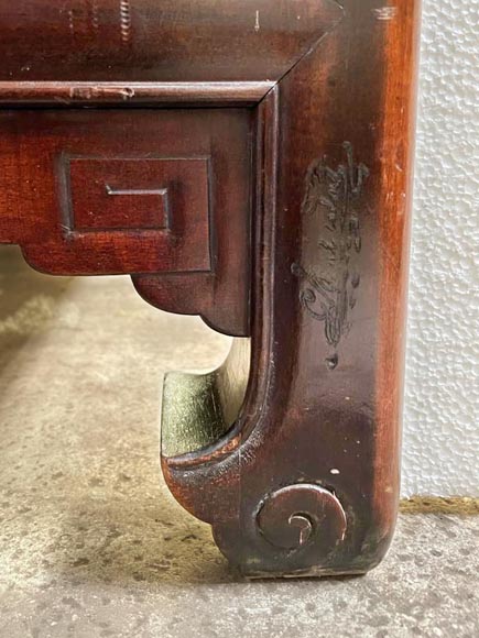 Gabriel Viardot, Japanese style shelf unit with mother-of-pearls inlay ...