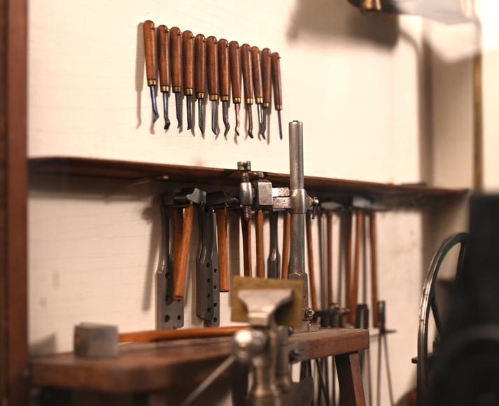 Model Representing a Blacksmith Workshop - Objects