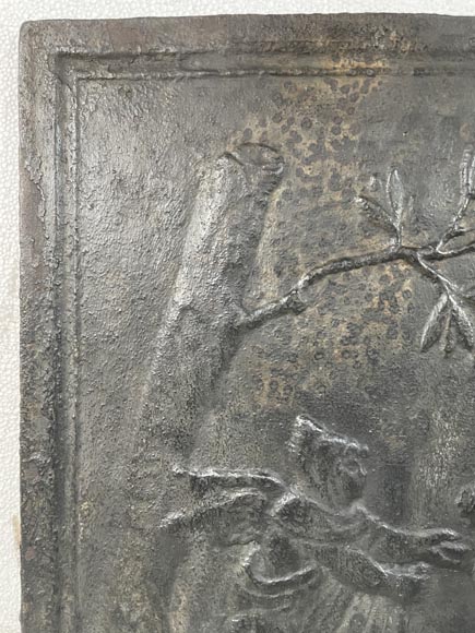 Fireback with mythological scene - Firebacks