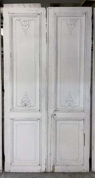 Set of antique Louis XV style double door and two doors - Doors