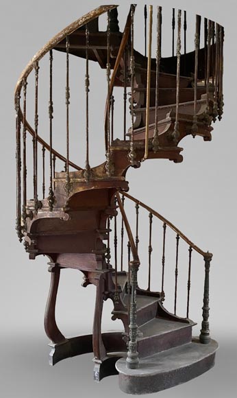 Hollow core spiral staircase - Architectural elements, staircase, columns