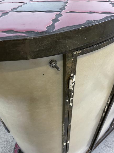 Italian counter with chairs, 70s - Antique Dining Room Sets