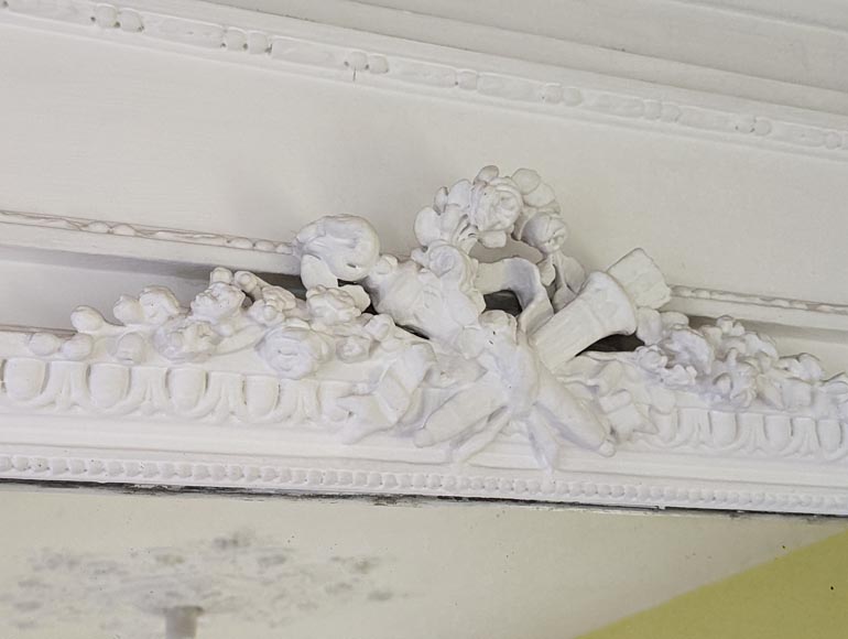 Petit trumeau de style Louis XVI - Glaces, miroirs et trumeaux