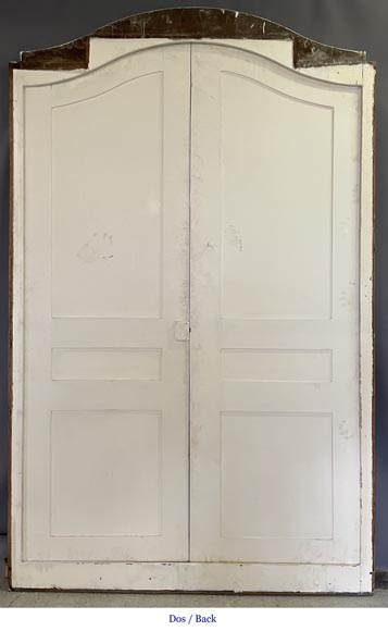 Double curved cupboard door with frame - Doors