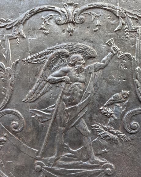 Fireback depicting the god Chronos - Firebacks