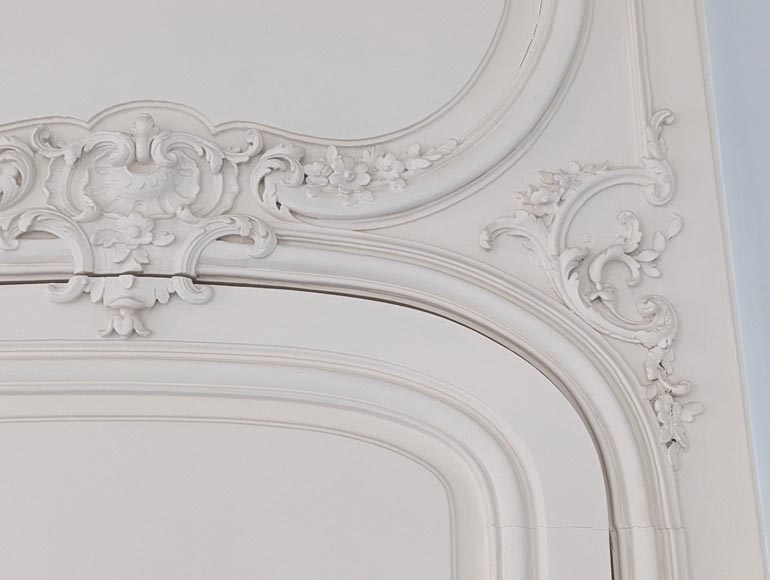 Set of 3 Louis XV style doors with door tops - Doors