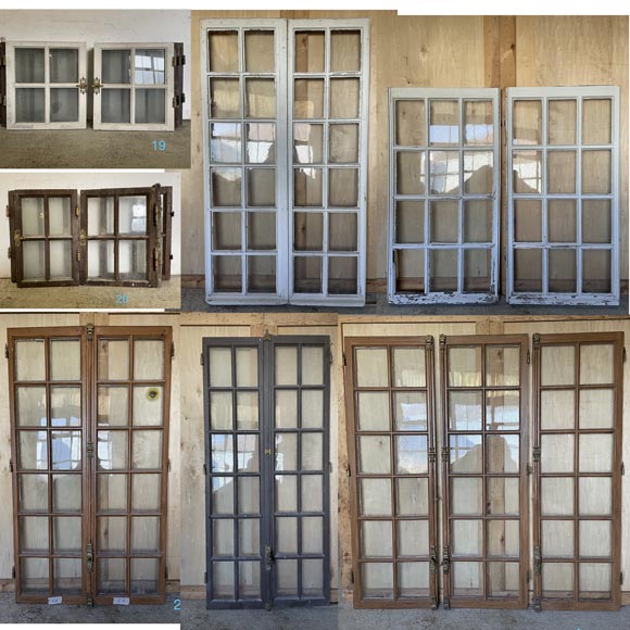 Important set of castle windows - Monumental and structures