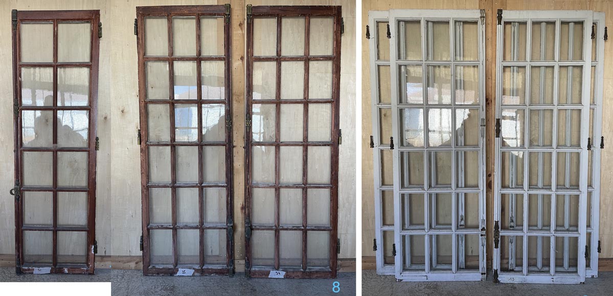 Important set of castle windows - Monumental and structures