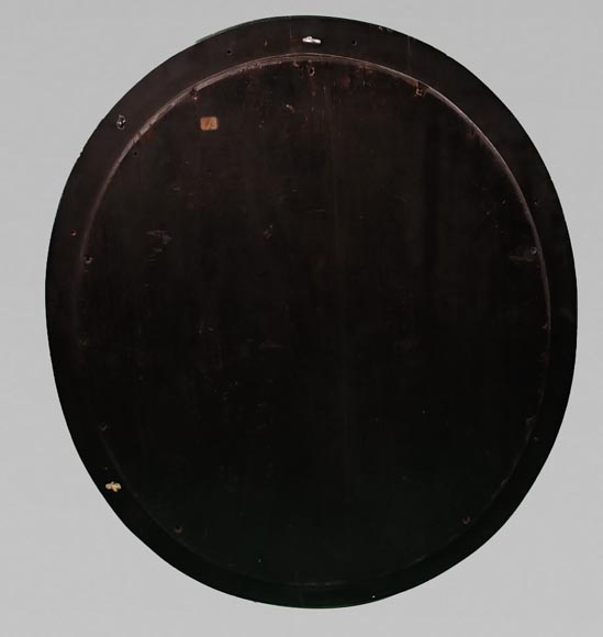Paul SOYER, pair of large oval portraits - Enamels