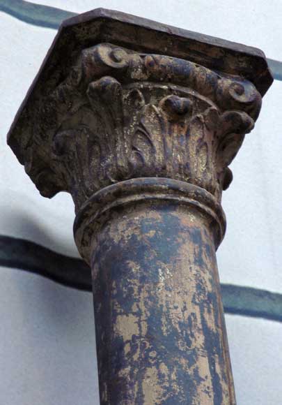 Cast iron columns - Architectural elements, staircase, columns