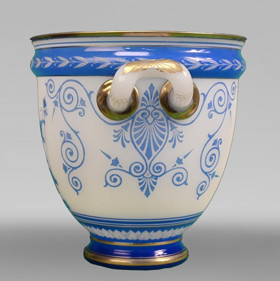 BACCARAT, Crystal Vase with Neo-Greek Decoration, circa 1867 - Ceramic ...