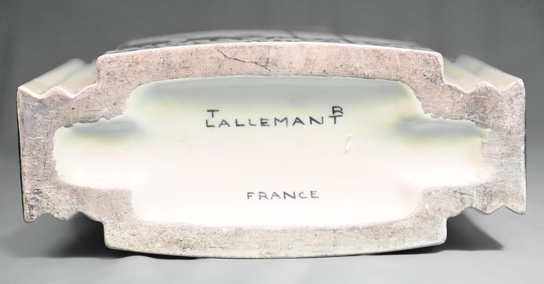 Robert LALLEMANT, "High Jump" Vase, 1930 - Ceramic, porcelain, faience