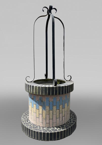 Well Decorated With Polychrome Ceramic Tiles, 1980s - Fountains, wells ...