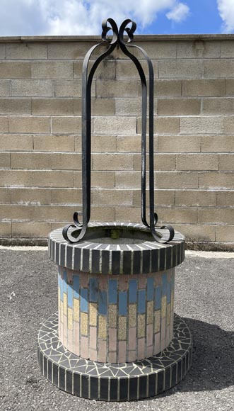 Well Decorated With Polychrome Ceramic Tiles, 1980s - Fountains, wells ...
