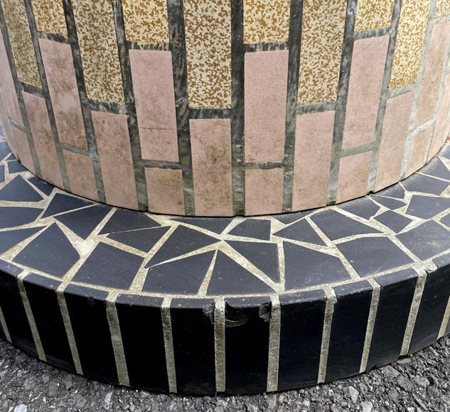 Well Decorated With Polychrome Ceramic Tiles, 1980s - Fountains, wells ...