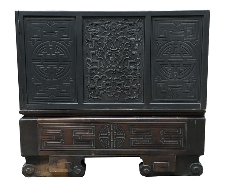 Japanese-style daybed – Maison des Bambous - Bedroom, Bed