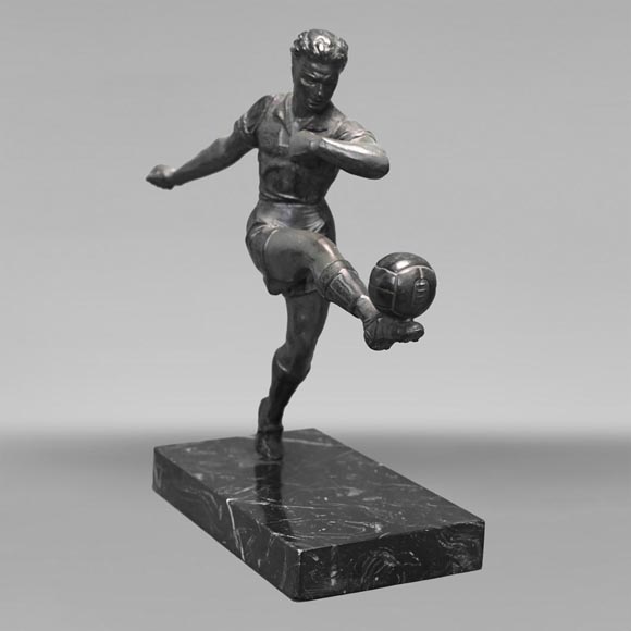 “One Shot”, statuette in regula - Sculpture