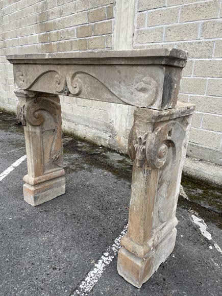 Stone mantel, 17th century - Stone