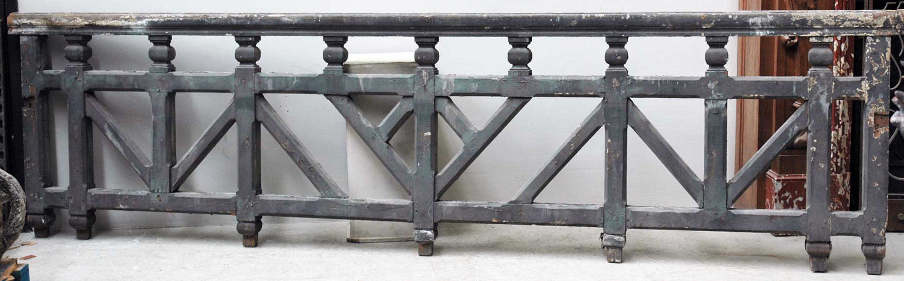 Wooden banister - Architectural elements, staircase, columns