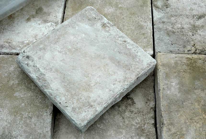 Sundried mud tiles from the 19th century - Floors