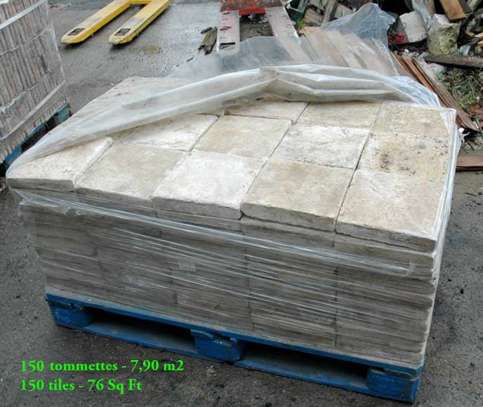 Sundried mud tiles from the 19th century - Floors